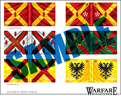 Jacobite Flags | League of Augsburg