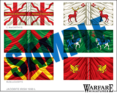 Jacobite Flags | League of Augsburg