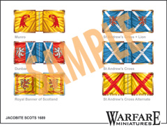 Jacobite Flags | League of Augsburg