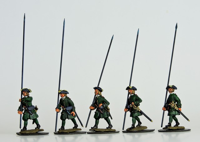 Russian soldiers of the Great Northern War | League of Augsburg