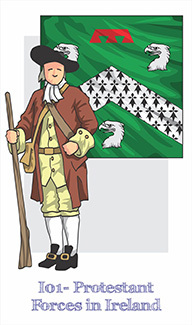 WI01 Protestant forces in Western Ireland 1689-1691 | League of Augsburg